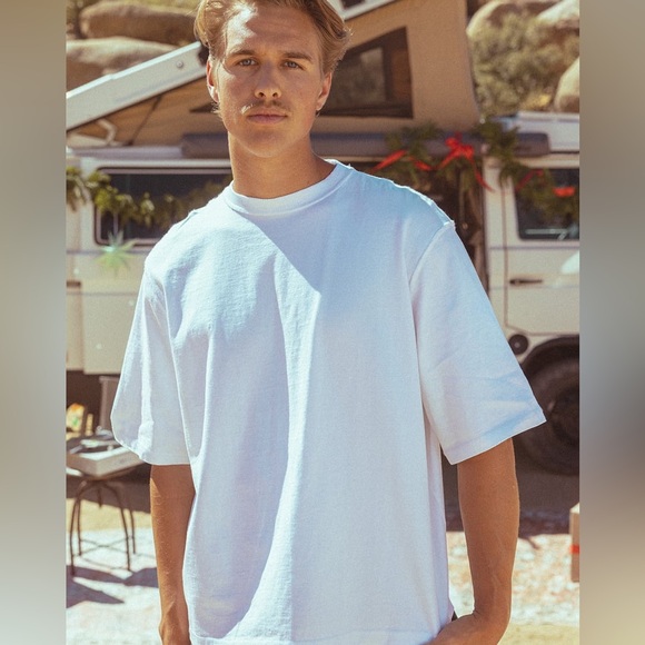 RSQ | Shirts | New With Tag Rsq Vintage Wash Boxy White Tee | Poshmark